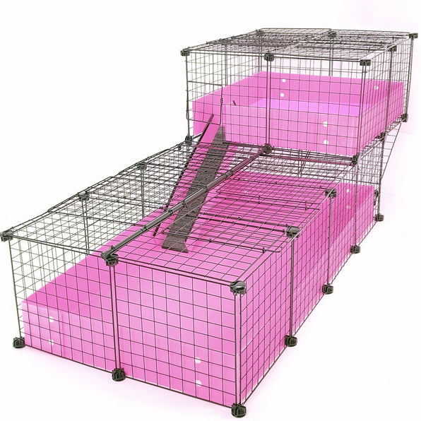 Cages With Offset Wide Lofts – Guinea Pig Cage Company