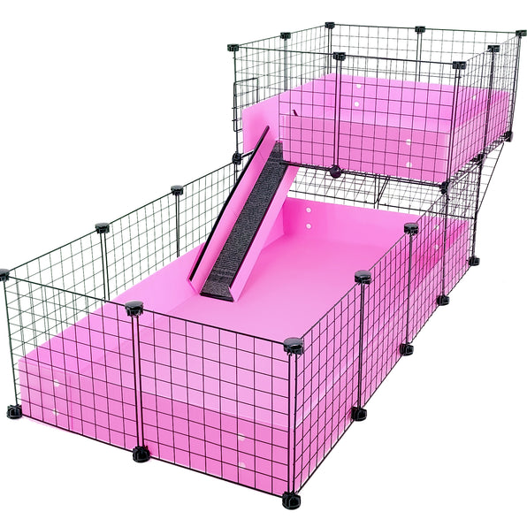 Cages With Offset Wide Lofts – Guinea Pig Cage Company